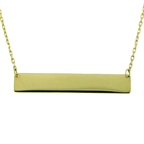 Symbol Chain Bar 42-45 cm | Drijfhout - Groothandel in edelmetaal voor ...